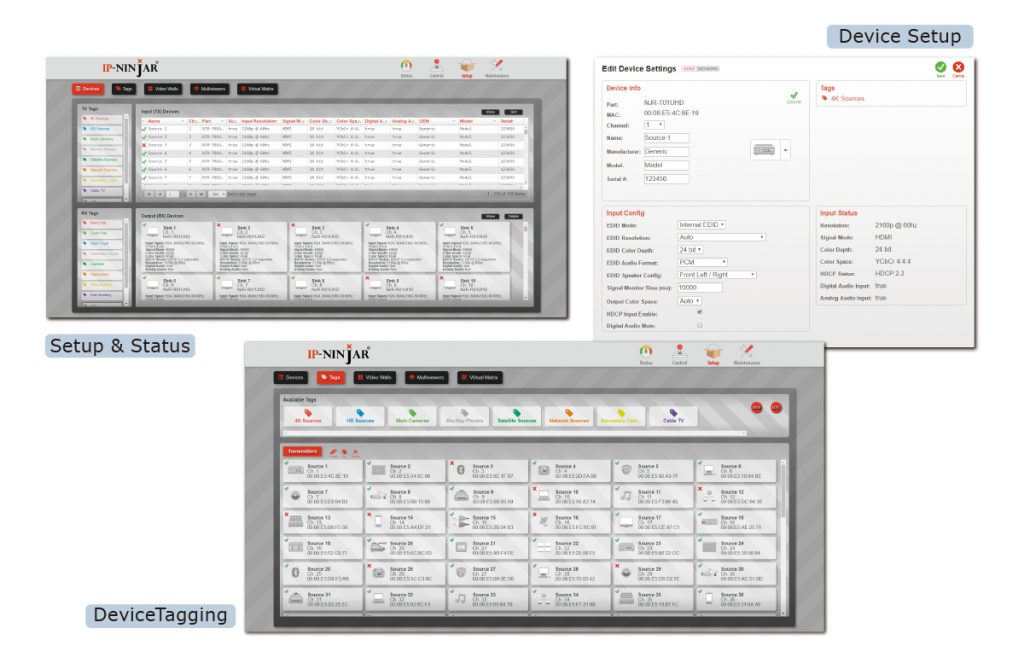 Thiết bị điều khiển IP-NINJA IDK NJR-CTB - HCOM