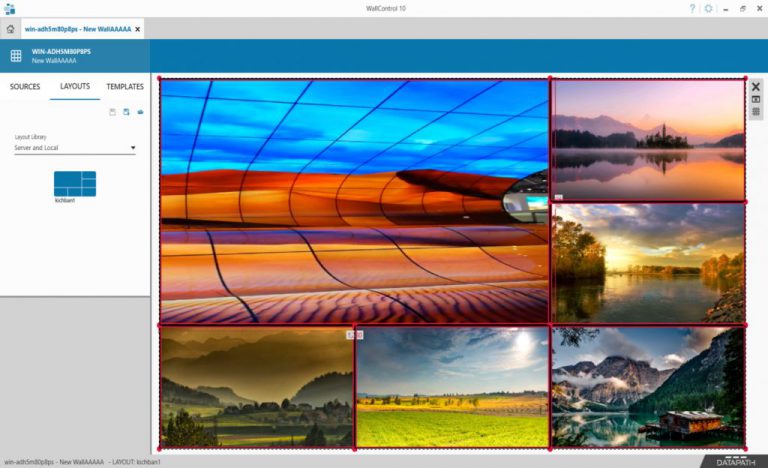 Hướng dẫn sử dụng phần mềm wallcontrol 10 – Datapath