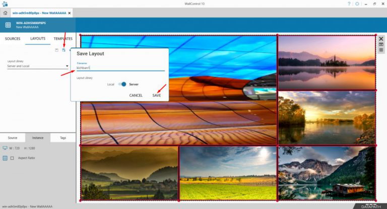 Hướng dẫn sử dụng phần mềm wallcontrol 10 – Datapath