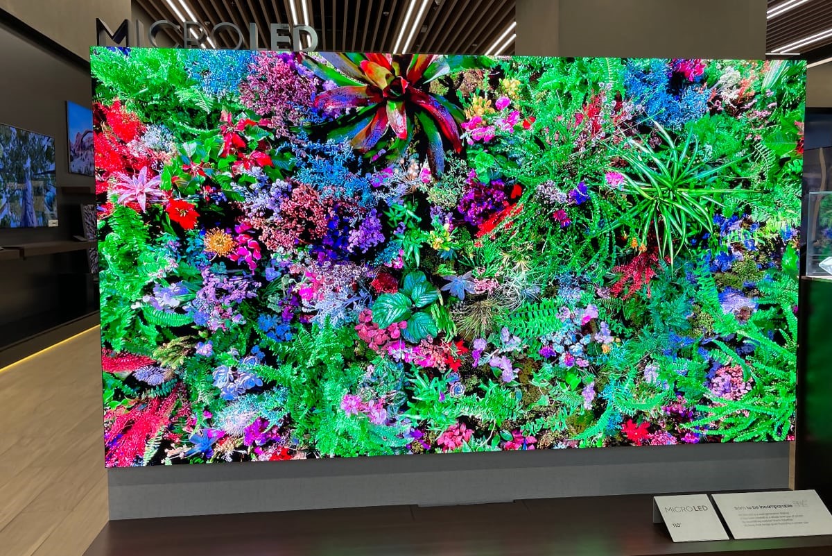 Tivi công nghệ MicroLED 110 inch đầu tiên của Samsung - Công ty CP Đầu ...