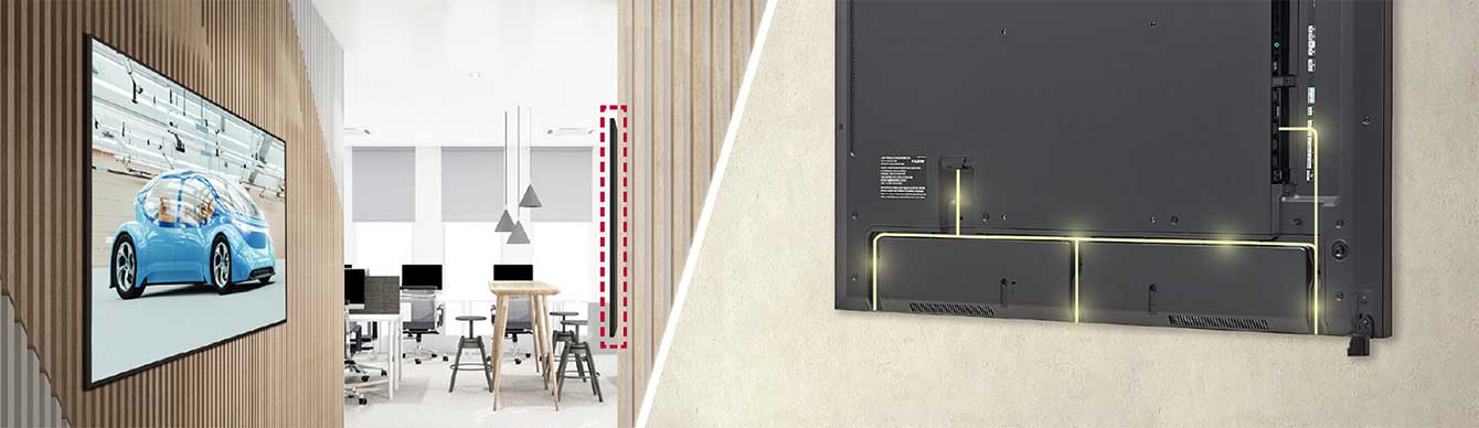 Màn hình hiển thị 55 inch LG 55UH5N-E - Màn hình ghép HCOM
