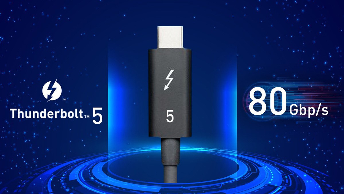 Công nghệ màn hình Thunderbolt 5 và Daisy Chaining 8K của Intel